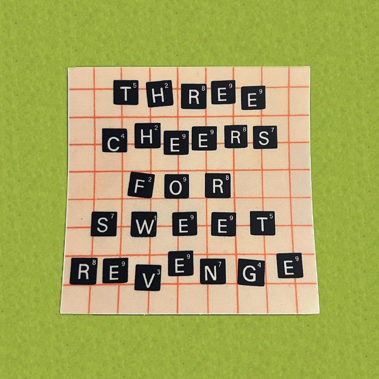 SWEET REVENGE sticker – catchinglizards